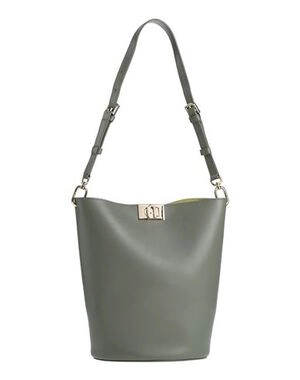 Furla Shoulder Bag Military Leather - Green
