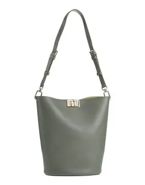 Furla Shoulder Bag Military Leather