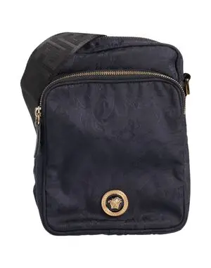 Versace Cross-body Bag Midnight Polyamide, Calfskin