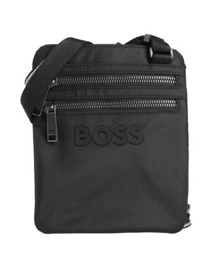 BOSS Cross-body Bag Recycled Polyester - Black