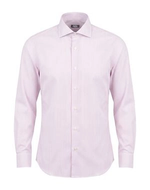BARBA NAPOLI Shirt Burgundy Size Cotton