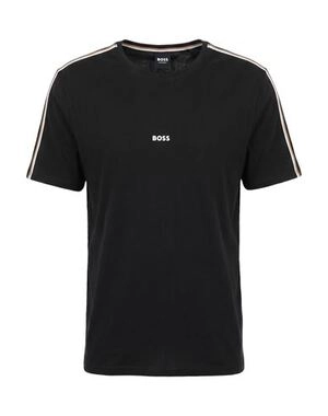 BOSS T-shirt Size Cotton, Elastane - Black