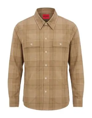 Hugo Shirt Sand Size Cotton