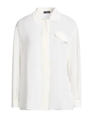 Emporio Armani Shirt Ivory Size Silk