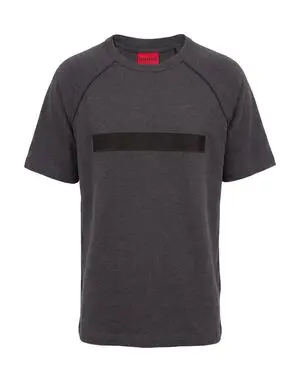 Hugo T-shirt Charcoal Size Cotton