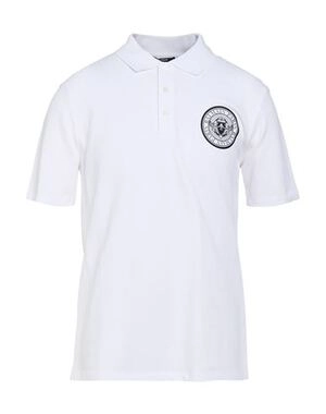Balmain Polo Shirt Size Cotton, Elastane - White