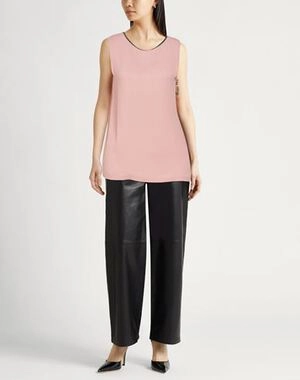 Fabiana Filippi Sleeveless Acetate And Silk Top