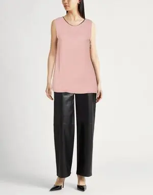 Fabiana Filippi Sleeveless Acetate And Silk Top