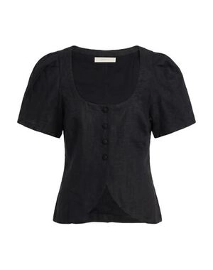 Faithfull The Brand Shirt Size Linen - Black