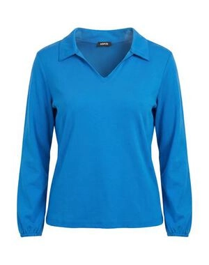 Aspesi T-shirt Bright Size Viscose, Nylon, Elastane - Blue