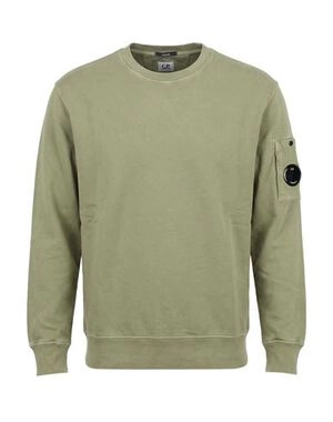 C.P. COMPANY C. P. Company Man Sweatshirt Lime Green Size Xxl Cotton Beige