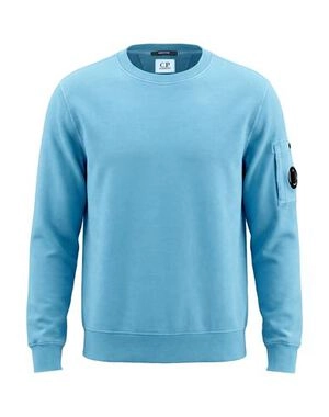 C.P. COMPANY C. P. Company Man Sweatshirt Lime Green Size Xxl Cotton Blue