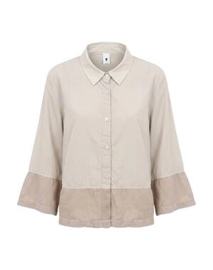 European Culture Top Size Cotton, Cupro - Beige