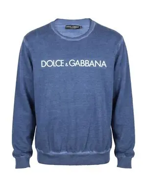 Dolce & Gabbana Sweatshirt Slate Size Cotton