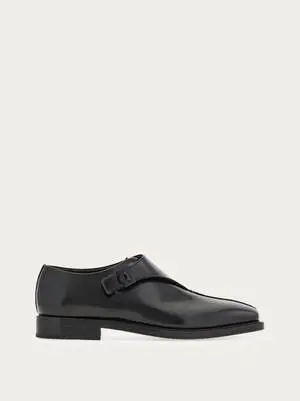 FERRAGAMO Derby Shoe With Hug Buckle