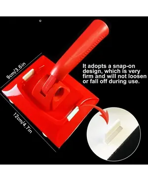 XDOVET Anglet Edger Edge Trimmer Extendable Handle Pad Applicator Walls Corners Ceilings