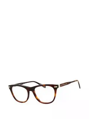 Calvin Klein Tortoiseshell-effect Rectangle-frame Glasses