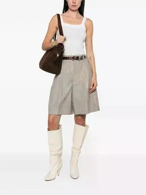 EMERSON RENALDI Emerson Renaldi Square Neck Sleeveless Vest