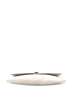Gucci Sylvie Leather Maxi Clutch Bag