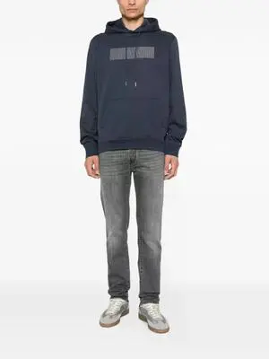 Calvin Klein Logo-print Drawstring Hoodie