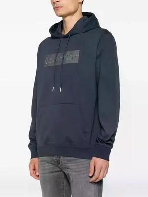 Calvin Klein Logo-print Drawstring Hoodie