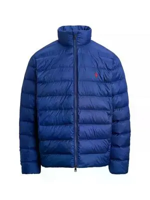Polo Ralph Lauren Quilted Logo-embroidered High Neck Jacket