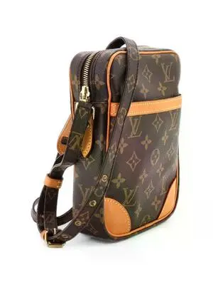 LOUIS VUITTON Danube Handbag Monogram Canvas Crossbody Bag
