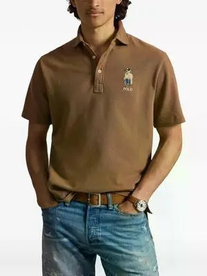 Polo Ralph Lauren Bear-embroidered Polo Shirt