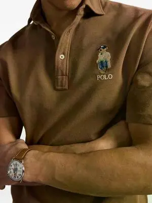 Polo Ralph Lauren Bear-embroidered Polo Shirt