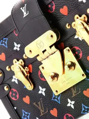 LOUIS VUITTON Petite Malle Handbag Limited Edition Game On Multicolor Monogram Clutch Bag