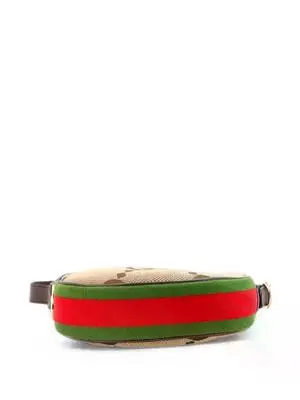 Gucci Ophidia Half Moon Bag Jumbo Gg Canvas Mini Hobo