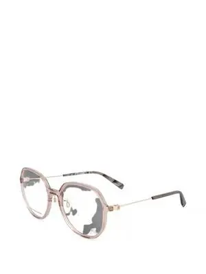 Tommy Hilfiger Geometric-frame Glasses - Pink
