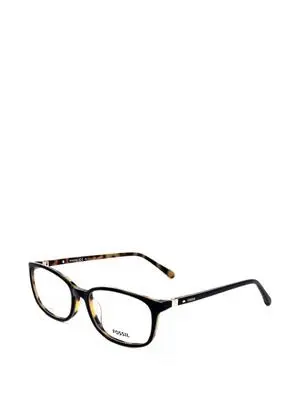Fossil Rectangle-frame Glasses - Black