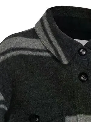 MARANT ETOILE Striped Button-up Shirt