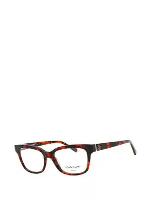 Gant Tortoiseshell-effect Rectangle-frame Glasses