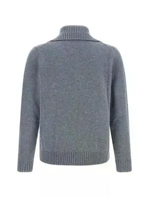 ZANONE Zip-up Virgin Wool Cardigan