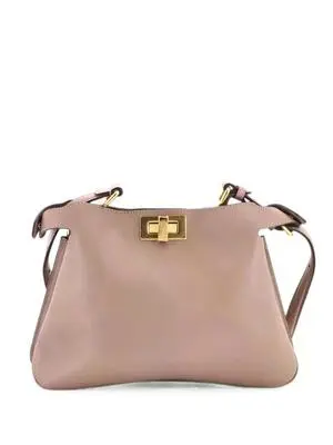 Fendi Soft Peekaboo Iseeu Bag Leather Medium Shoulder Bag