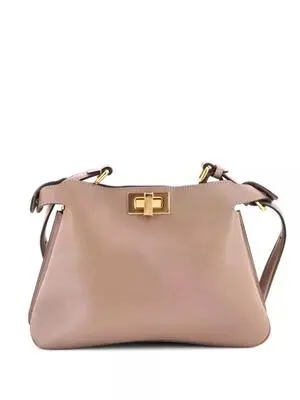 Fendi Soft Peekaboo Iseeu Bag Leather Medium Shoulder Bag - Brown