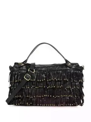 CAMPOMAGGI Fringe-detail Studded Tote Bag