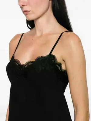 Zimmermann Lace-trim Pleated Dress