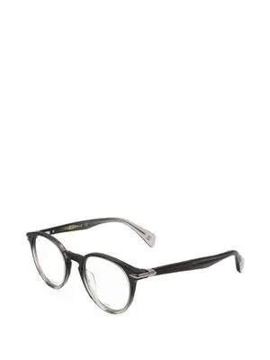 Rag & Bone Round-frame Glasses - Black