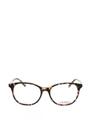 ADENSCO Round Frame Eyeglasses - Brown