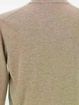 DELLA CIANA Half-zip Knit Sweater