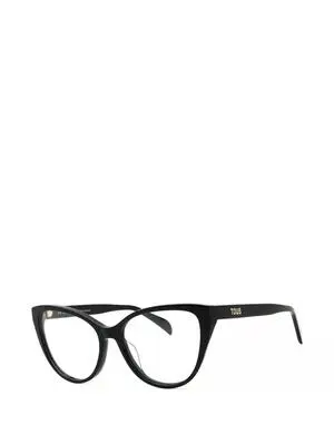 TOUS Cat-eye Frame Eyeglasses - Black