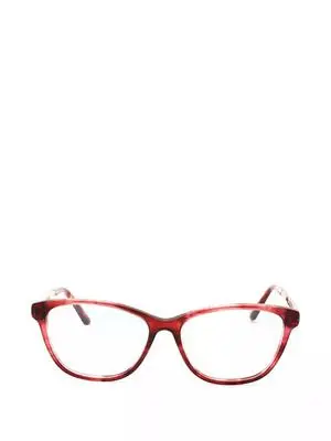 HARLEY-DAVIDSON Rectangle Frame Eyeglasses - Red