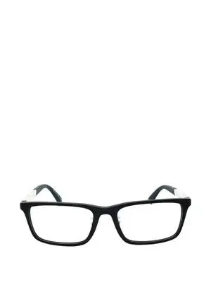 Emporio Armani Rectangle Frame Eyeglasses - Black
