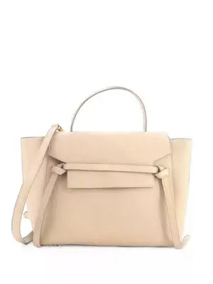 Celine Belt Bag Textured Leather Mini Shoulder Bag