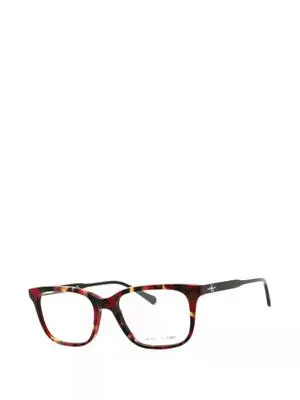 Calvin Klein Tortoiseshell-effect Rectangle-frame Glasses - Brown