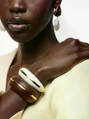 LIZZIE FORTUNATO Orbit Pearl Earrings