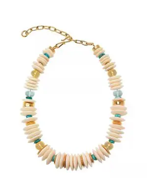 LIZZIE FORTUNATO Petra Necklace - Gold